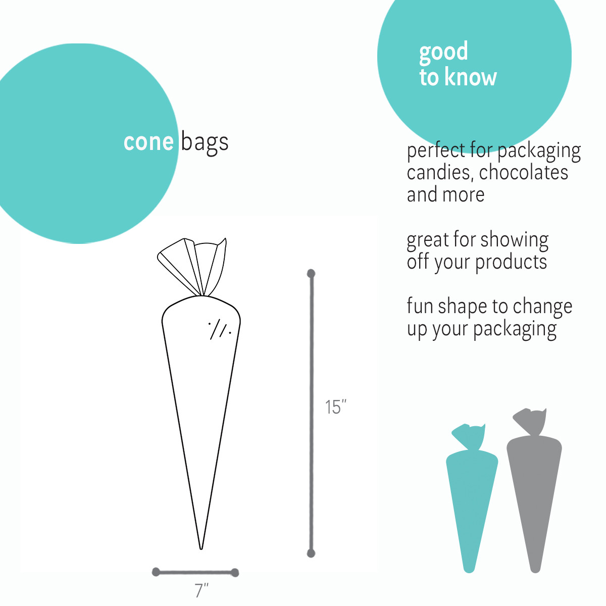 Cone Bags - Creative Bag