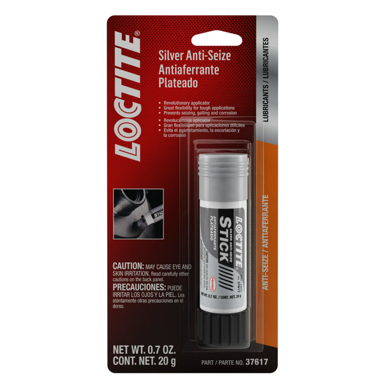 Loctite 504469, Silver Anti-Seize, 20 gm Stick - WhaleSupply.com
