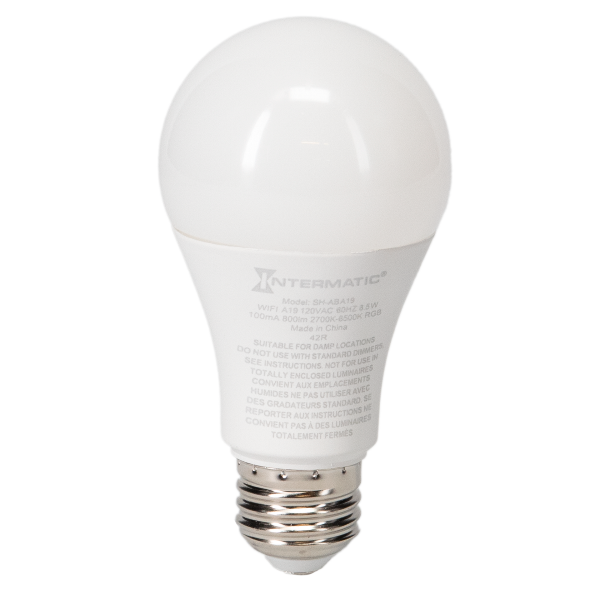 Intermatic SH-ABA194P, ABRA A19 4-Pack Smart Bulbs - WhaleSupply.com