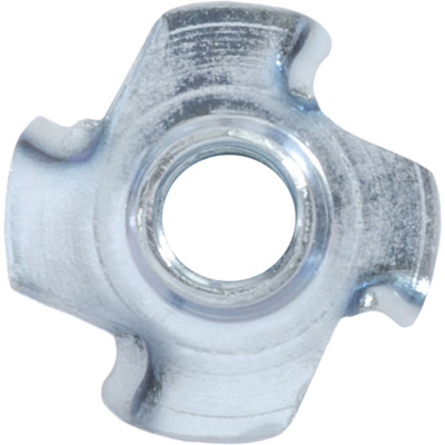 Auveco 24120, Tee Nut Zinc 1/4-20 4 Prong, Pack Size: 50 - WhaleSupply.com