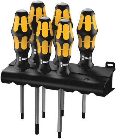 Wera 024410, 977/6 TORX® Screwdriver set Kraftform Wera: Chiseldriver ...