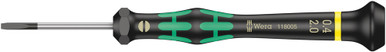 Wera 118005, 2035 Screwdriver for slotted screws for electronic ...