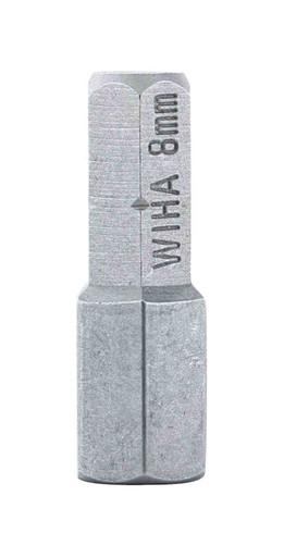 Wiha 71946 Security Hex Bit 8.0 - 25mm - 10 Pack - WhaleSupply.com