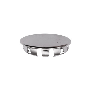 Auveco 24044, Plug Button 1 Hole Size - Nickel Plated, Pack Size: 50 - WhaleSupply.com