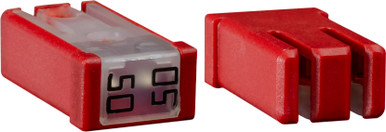 Auveco 22814, Mcase Slotted 50 Amp Fuse, Pack Size: 3 - WhaleSupply.com