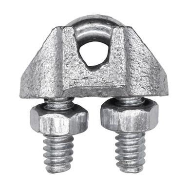 Auveco 12171, Nipper Wire Rope Clip 3/16" Dia. - Galvanized ...