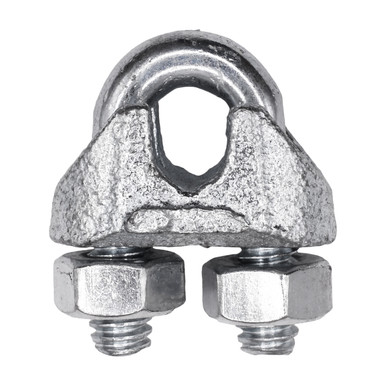 Auveco 12172, Nipper Wire Rope Clip 1/4" Dia. - Galvanized ...