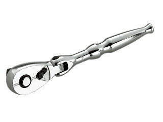 KTC BRC3F, 3/8in Sq. Compact Flex Short Ratchet Handle - WhaleSupply.com