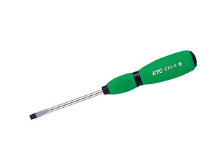 KTC D7M-630, Soft Grip Screwdriver, Flat Tip, 6mm - WhaleSupply.com