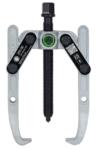 KUKKO 205-00, Heavy duty, 2-armed lug puller 100 x 100 mm with ...