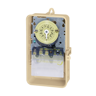 Intermatic T106P3, 24-Hour 208-277V Mechanical Time Switch, SPDT, Type ...