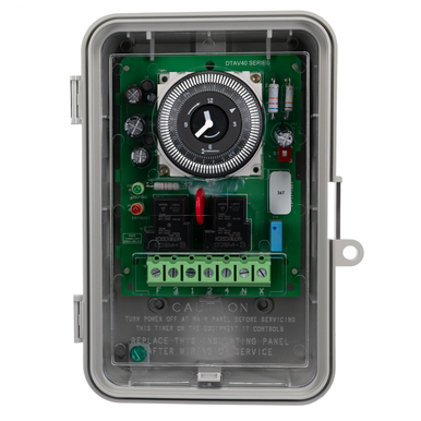 Intermatic DTAV40, 24-Hour Electromechanical Defrost Timer ...