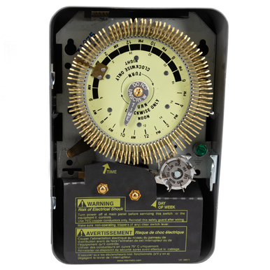 Intermatic T1975EHD, 24-Hour Heavy-Duty Metal Dial Mechanical Time ...