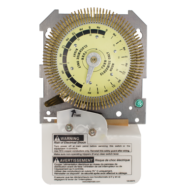 Intermatic T1905HDM, 24-Hour Heavy-Duty Metal Dial Mechanical Time ...