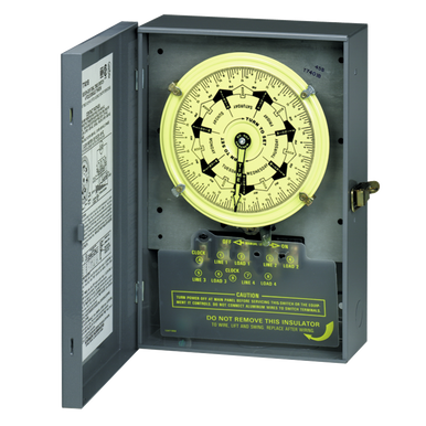 Intermatic T7801BC, 7-Day Mechanical Time Switch, 120 VAC, 60Hz, 2 NO/2 ...