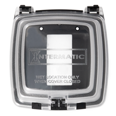 Intermatic WP1030C, Plastic In-Use Weatherproof Cover, Double-Gang, Vrt ...