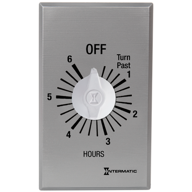 Intermatic FF36H, Spring Wound Countdown Timer, Commercial, 125-277 VAC ...