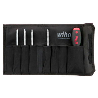Wiha 28194 5 Piece Drive-Loc VI Combination Blade Set - WhaleSupply.com