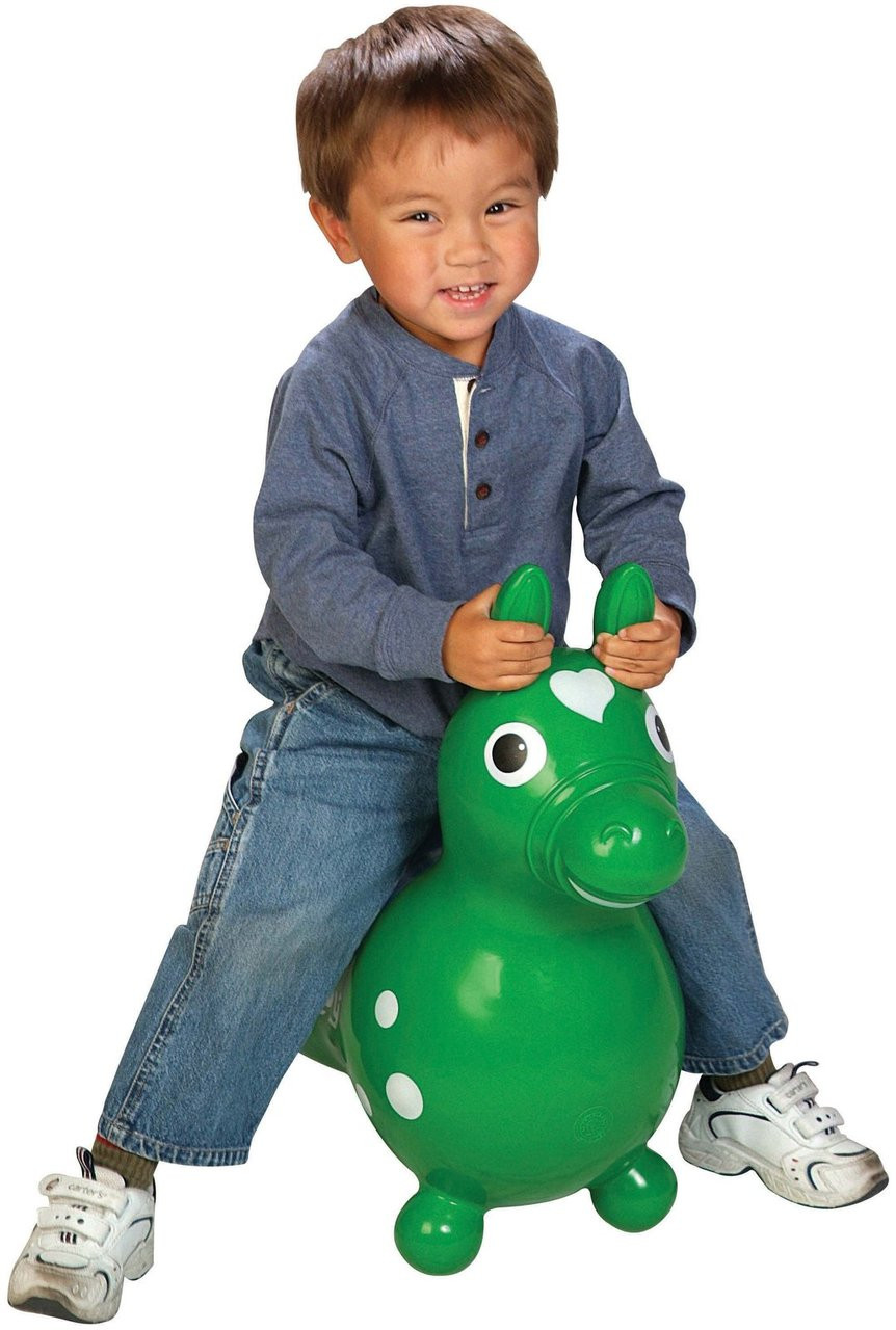 Gymnic Rody Horse - Green with Pump - Endeavour Toys