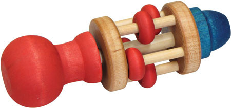 Standard Bead Rattle By Maple Landmark - Endeavour Toys