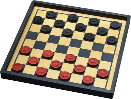 Checkers, Premium Board, Train Set by Maple Landmark - Endeavour Toys