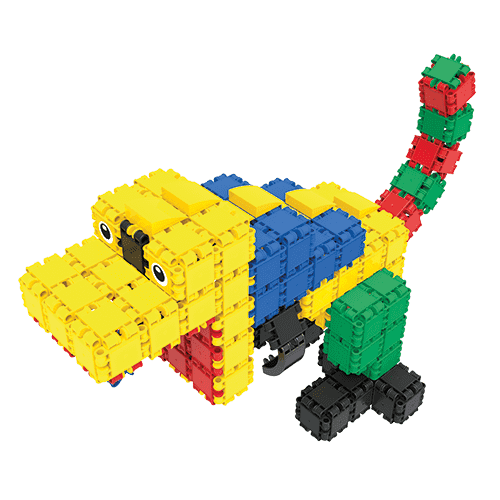 Clics Build & Play Rollerbox Construction Set, 560 Pieces - Endeavour Toys