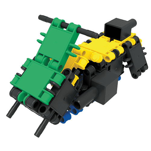 Clics Build & Play Rollerbox Construction Set, 560 Pieces - Endeavour Toys