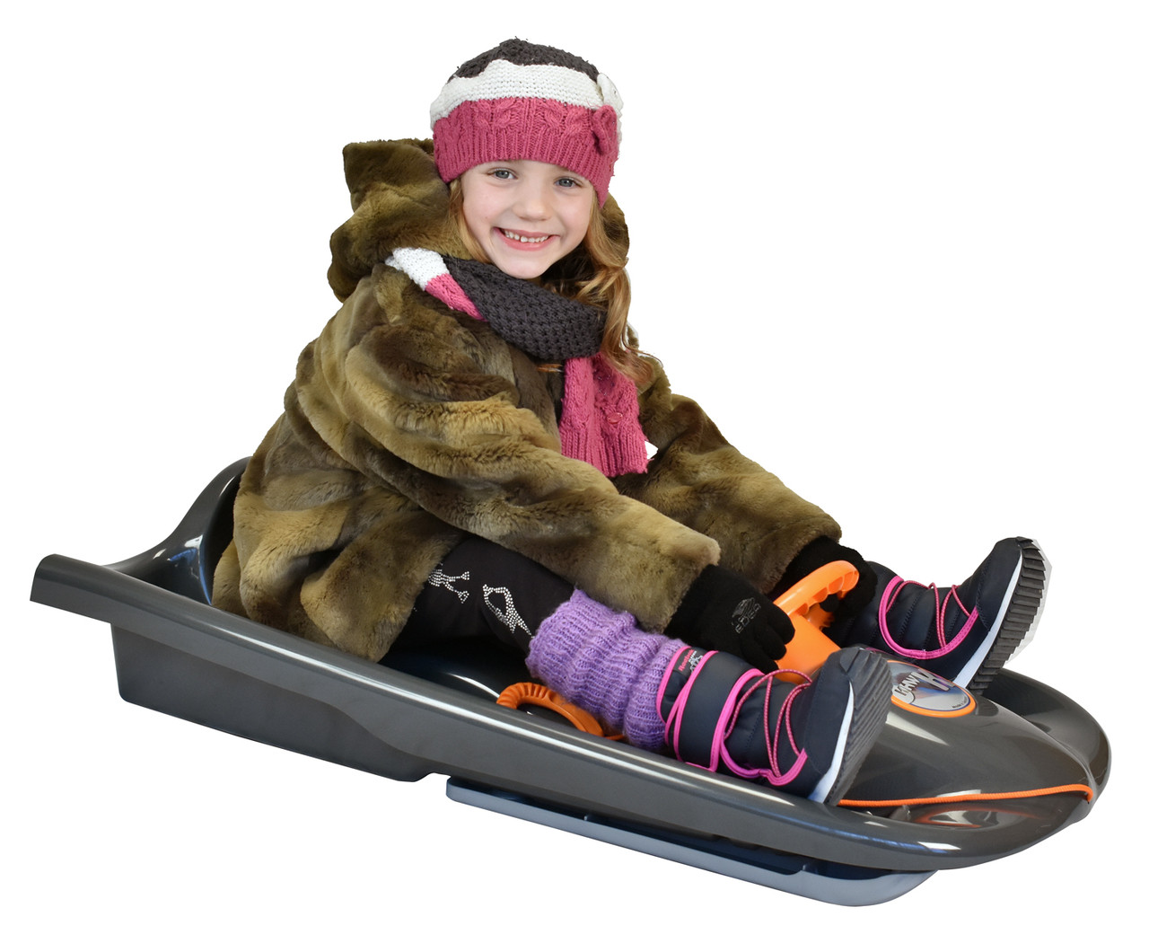 Kettler Snow Flyer Sled - Anthracite - Endeavour Toys