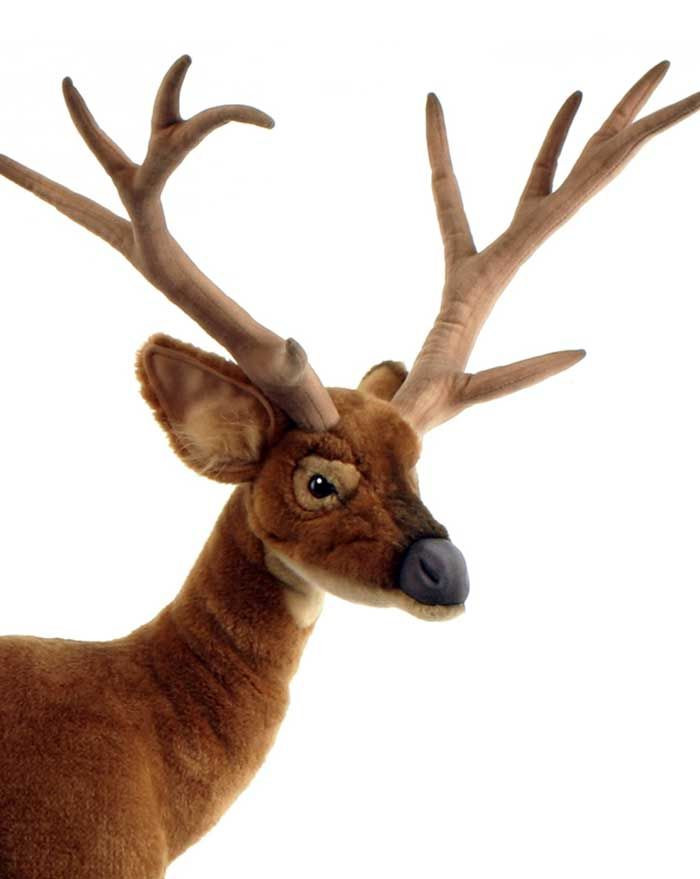 Hansa Deer, White Tailed 30"L x 42''H - Endeavour Toys