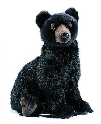 Hansa Black Bear Cub, 16'' - Endeavour Toys