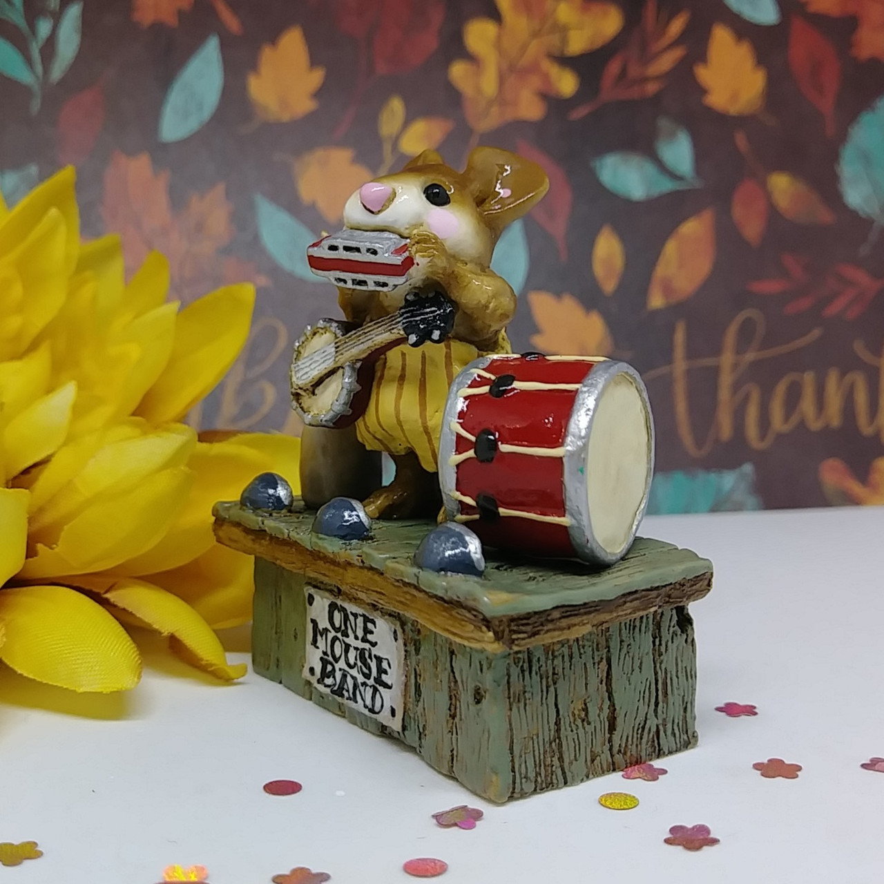 Wee Forest Folk Miniatures M-196 - One Mouse Band - Endeavour Toys