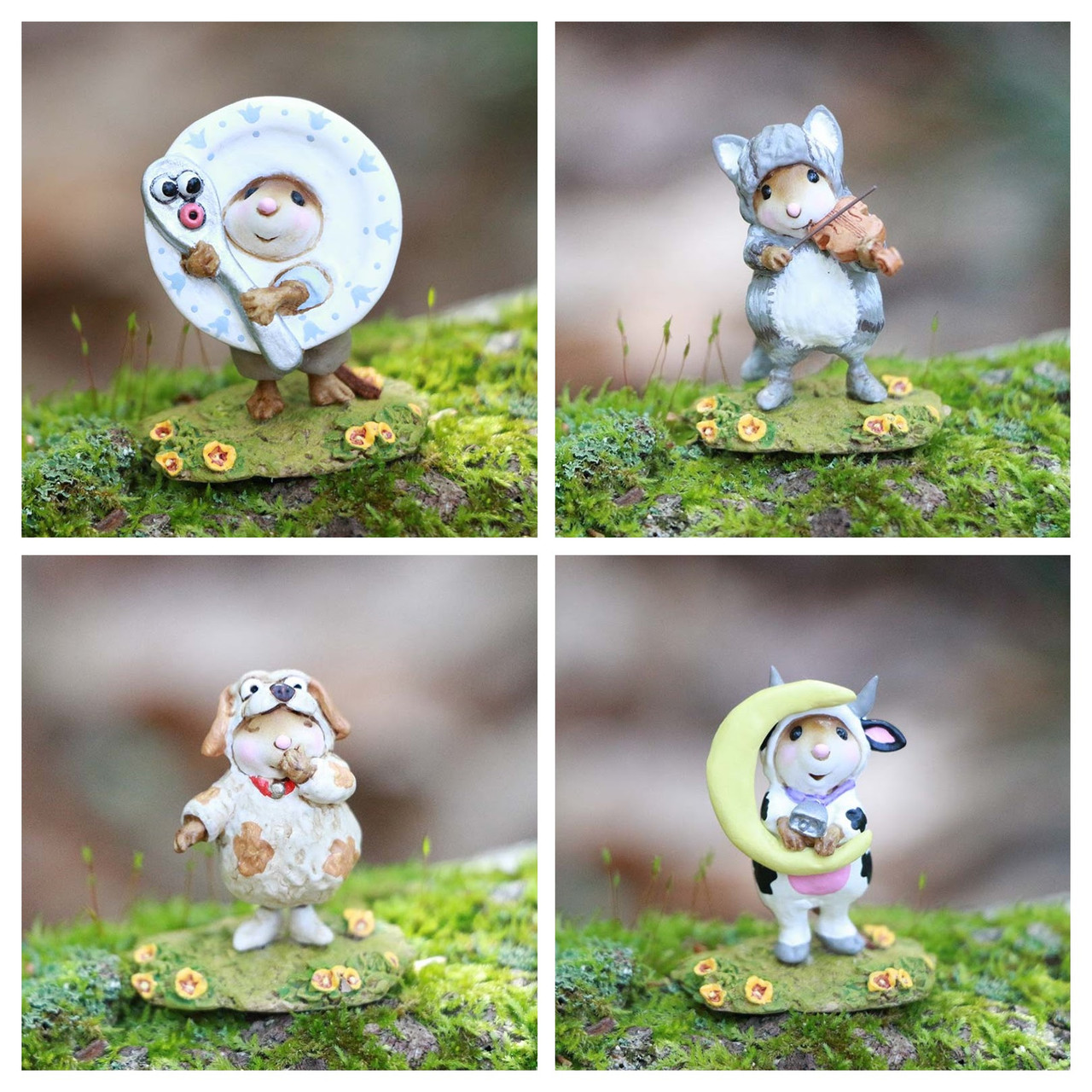 Wee Forest Folk Limited Edition - Hey Diddle Diddle Complete Set ...