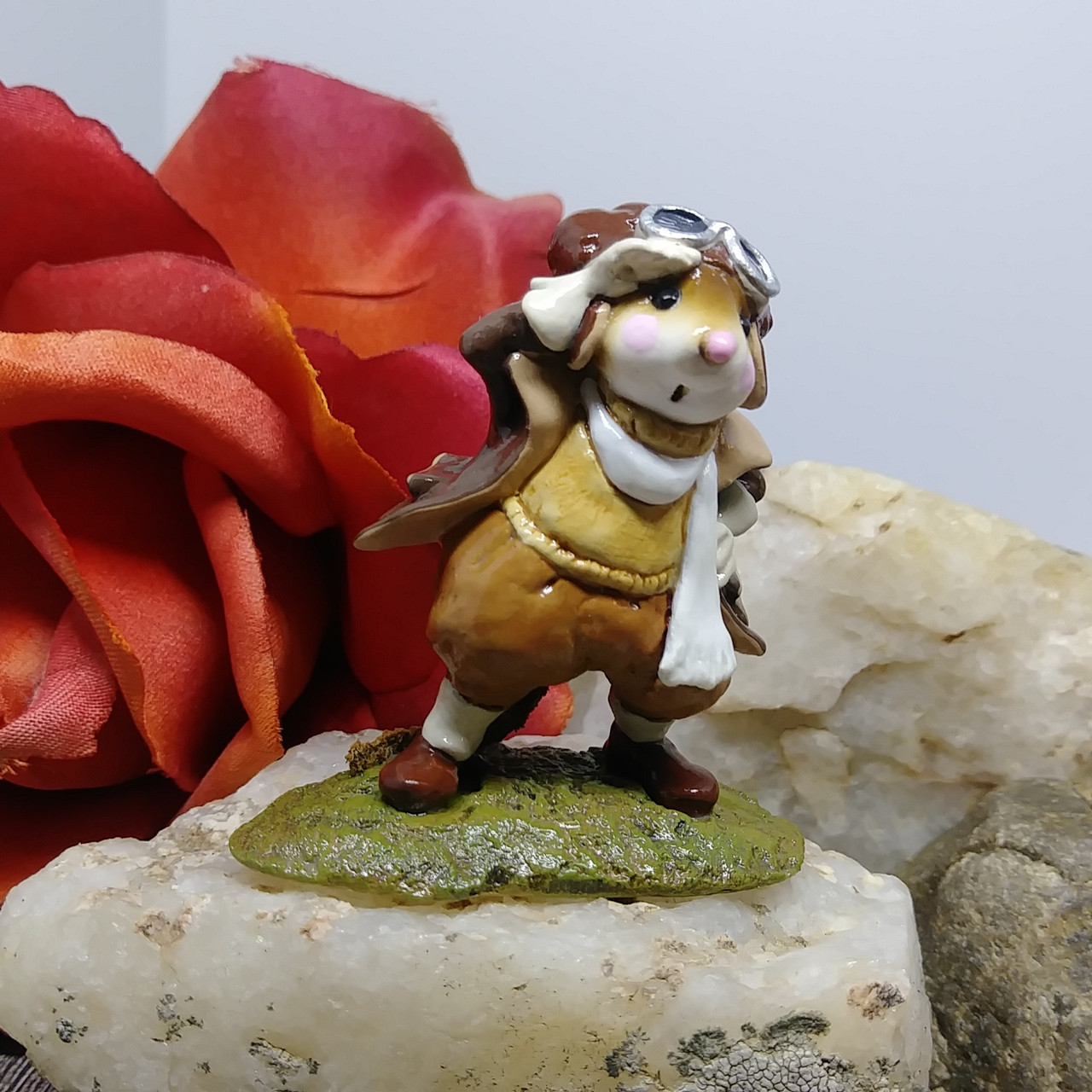 Wee Forest Folk Miniatures M-267 - Ace (Brown) - Endeavour Toys
