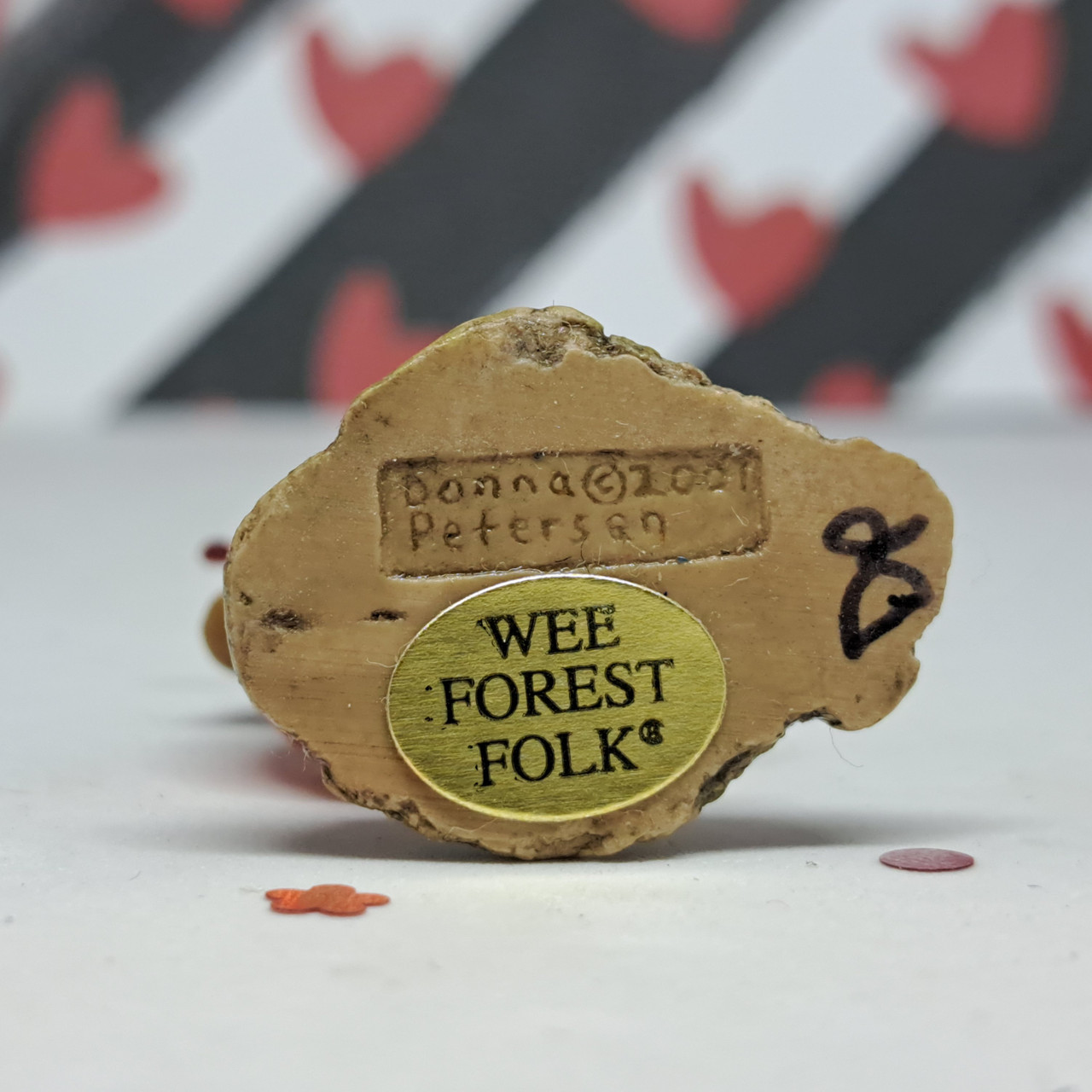 Wee Forest Folk Miniatures M-272 - Lady Bug-a-Boo (Red) - Endeavour Toys