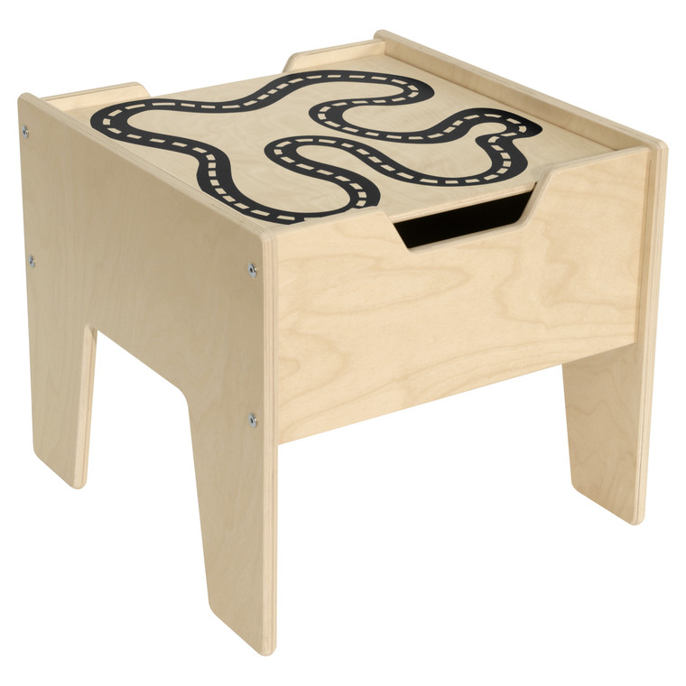 2-N-1 Activity Table with Red DUPLO™ Compatible Top - RTA - Endeavour Toys