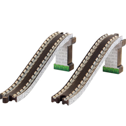 Wooden Train Track Bridge Set By Maple Landmark - Endeavour Toys