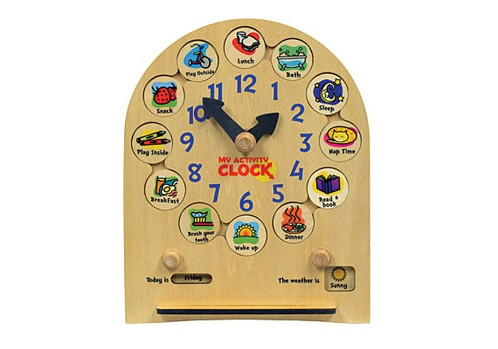 My Activity Clock - Endeavour Toys