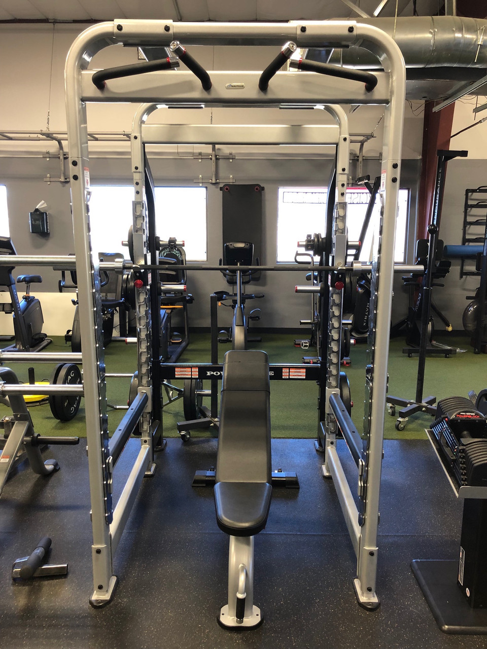 Cage Home Gym Nautilus Models Nautilus Half Rack | Squat Rack