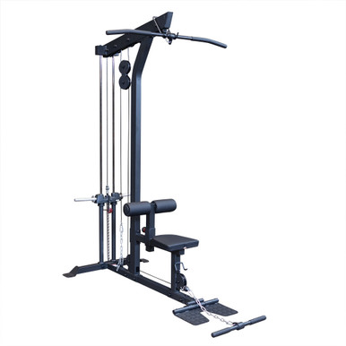 Body Solid Plate-Loaded Lat Machine