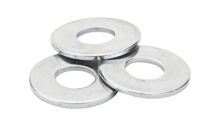 Flat washers zinc plated CT 100 - A&S Aluminum Supply