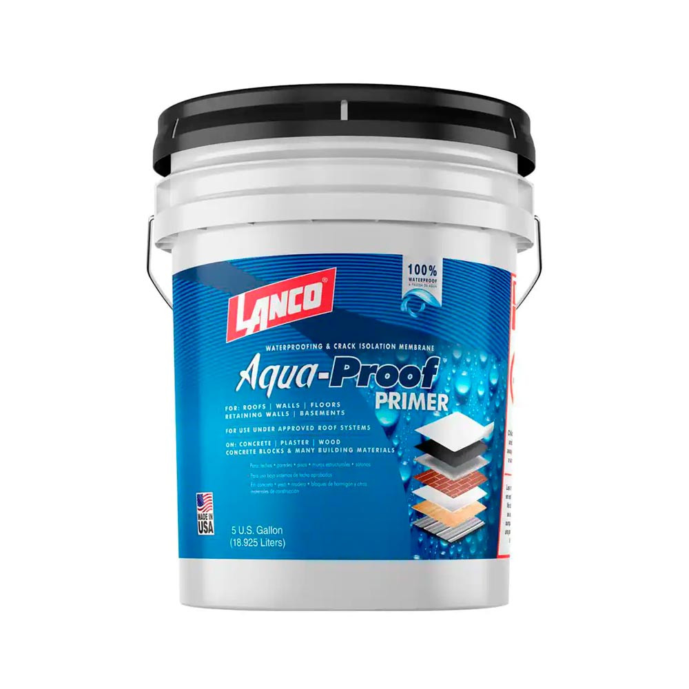 Lanco Aqua Proof Coating Black 5 Gal