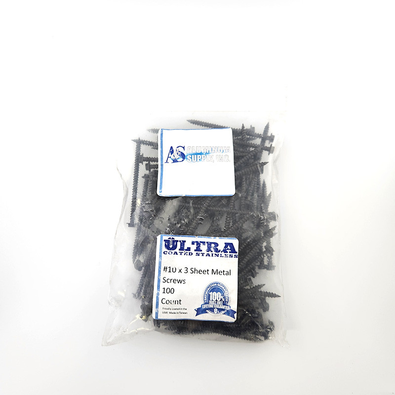 Sheet Metal Screw SMS #10 Stainless Steel 304 Ultra