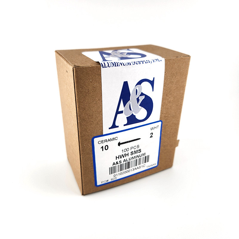 Sheet Metal Screw SMS #10 2"CT 100