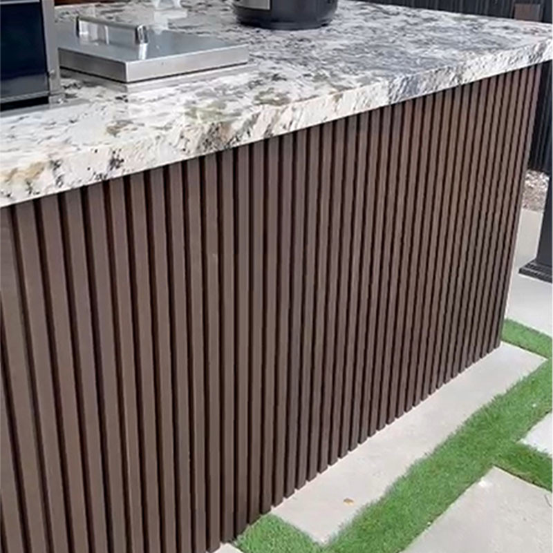 Composite Cladding 4 Slats 1" x 8" x 9' 6" Embossed