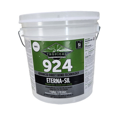 924 Eterna Sil Premium Silicone Roof Coating White 1Gal