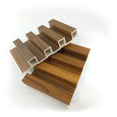 PVC Cladding 4 Slats 9.6' x 7/8" x 6 1/4"