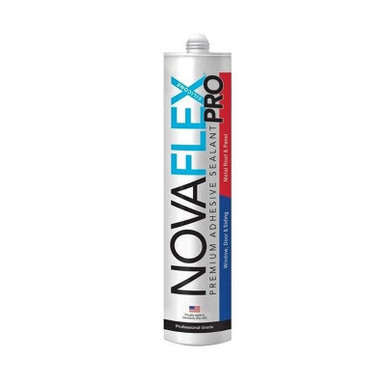NovaFlex Pro caulk 10.2 fl oz cartridge. - A&S Aluminum Supply