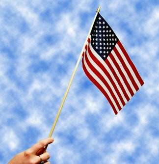 Flags - U.S. Stick Flags - U.S. Polyester Stick Flag - Independence ...