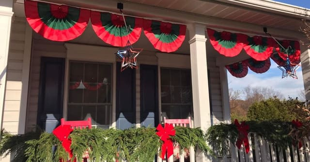 4th of July Bunting Decoration Ideas: Front Porch to Parade Route ...