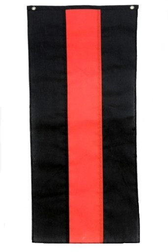 Black Orange Halloween Pull Down Banner Decoration